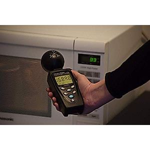 EMF Meter HF-B3G Triple Axis HF RF Analyzer and Detector Calibrated Measuring Emissions from Cell Phones, Smart Meters, Cell Towers, Microwave, Bluetooth - for EMF Home Inspections Free Support