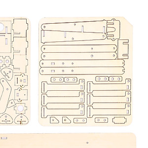 Robot Arm, Robot Arm, Robot Arm Model, Wooden Hydraulic Mechanical Jaws DIY Excavator Starter Kit STEM Science Educational Building Toy, Science Kits