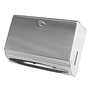 Bobrick Surface-Mounted Paper Towel Dispenser, 10.75 X 4 X 7.13, Stainless Steel