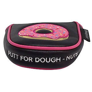 ReadyGOLF Putt for Dough-Nuts Embroidered Doughnut Putter Cover - Mallet