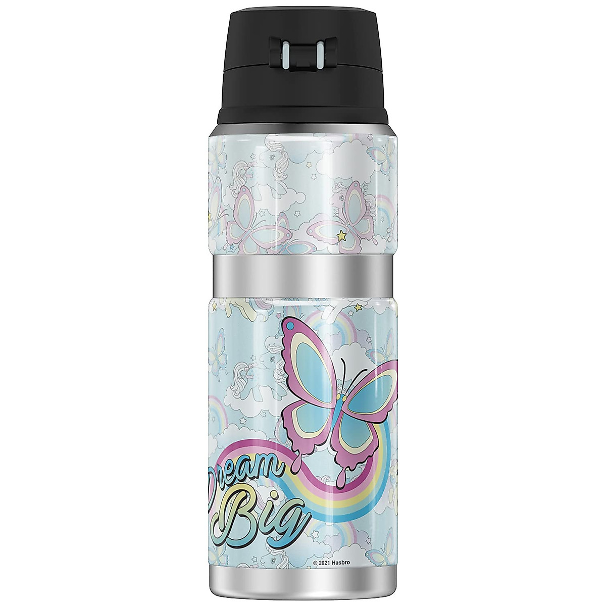 My Little Pony Retro Believe In Dreams THERMOS STAINLESS KING Stainless Steel Drink Bottle, Vacuum insulated & Double Wall, 24oz