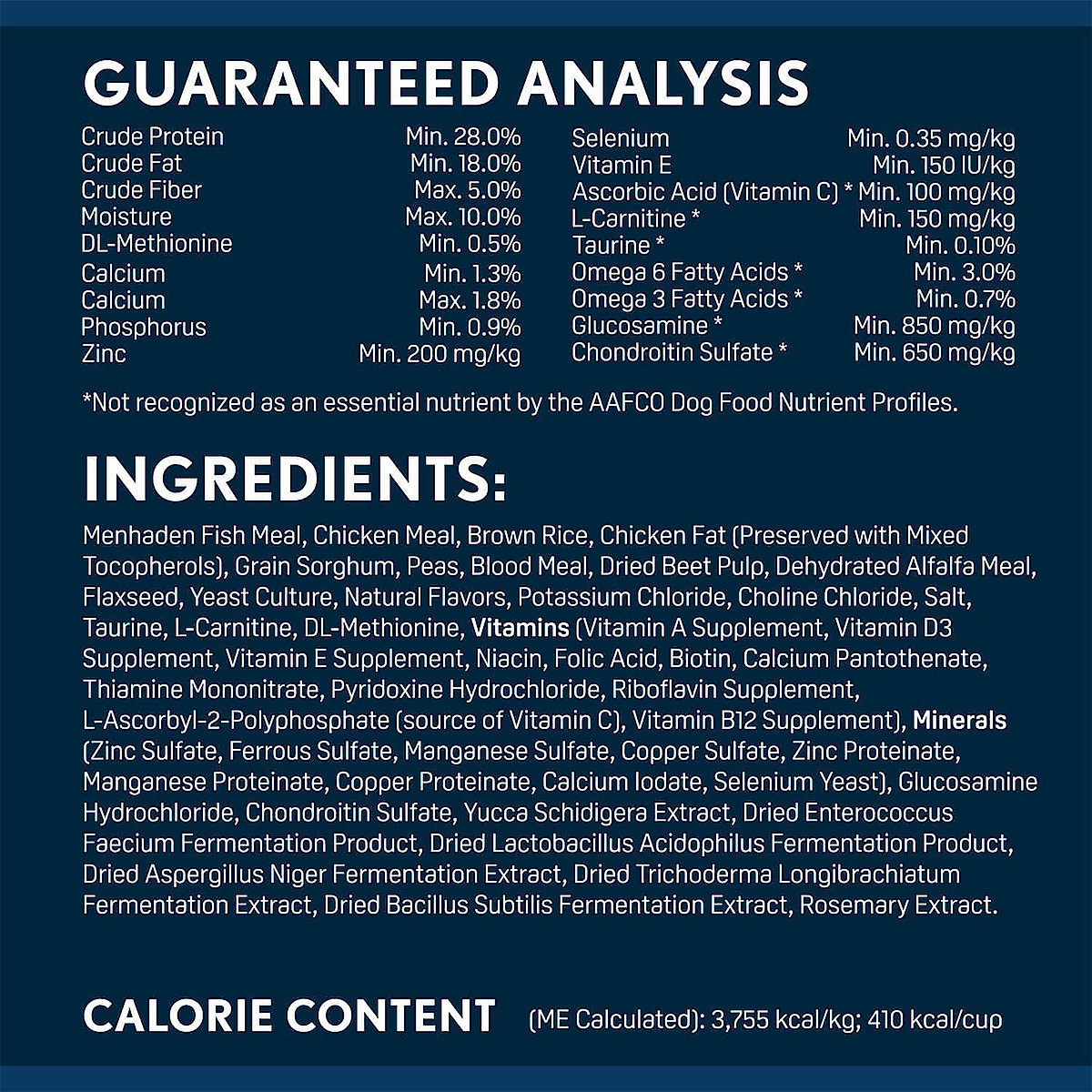 Next Level Super Premium Dog Food – Hero's Salute Adult Dry Dog Food Kibble All Breeds – 28% Protein, Fish, Chicken and Gluten Free Grains, Glucosamine & Chondroitin for Hip & Joint Health