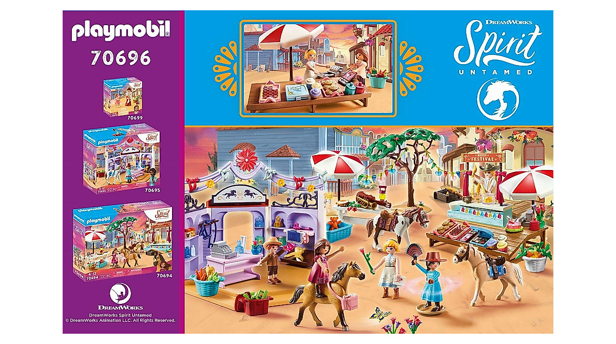 Playmobil Spirit Miradero Candy Stand - Sweet Adventure