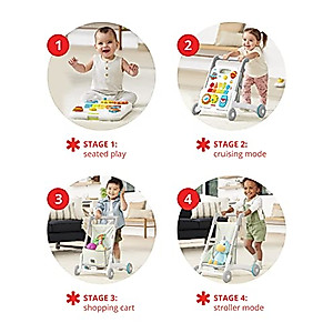 Skip Hop Baby Walker, Explore & More 4-in-1 Toy Walker