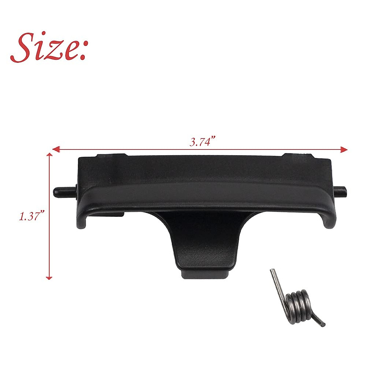 RLB-HILON Center Console Latch Compatible with Acura RDX 2013 2014 2015 2016 2017 2018 Year, for 83417TX4A01,Same Spring as Original