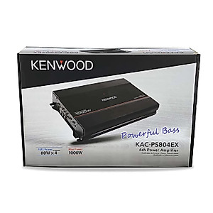 KENWOOD KAC-PS704EX 1000W 4/3/2 Channel Component Speakers TWEETERS CAR Amplifier