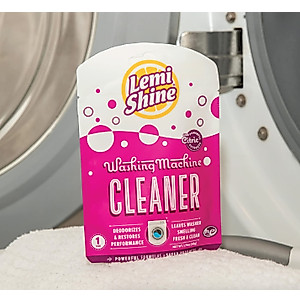Lemi Shine Washing Machine Cleaner, Restore Performance, Biodegradable Ingredients (1 Count)
