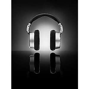 Neumann NDH 30 Dynamic Open-Back Headphone for Professional Mixing, Mastering, Twitch, YouTube, Podcast, Production, High Definition Music Listening, Titanium (509111) Large