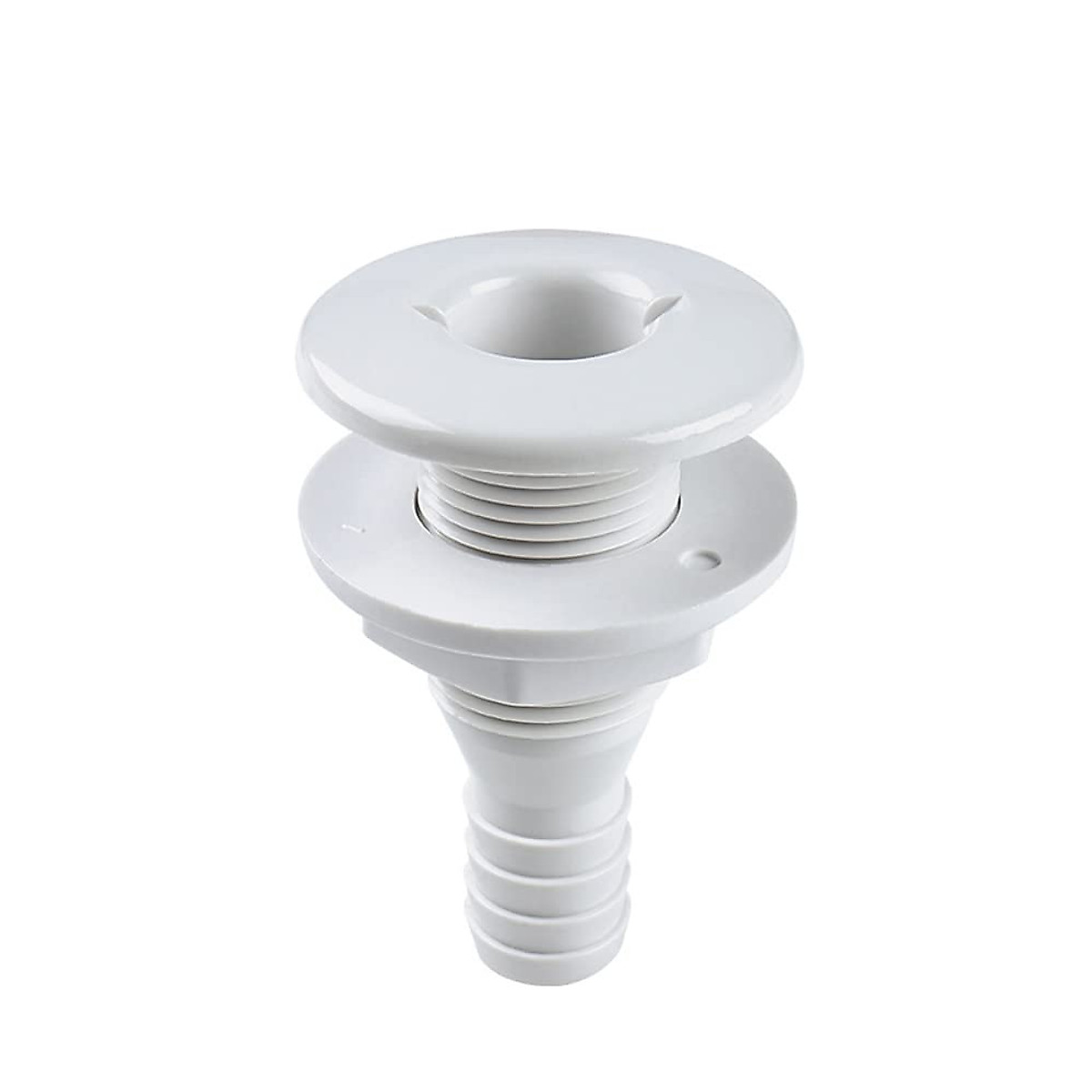 3/4 Inch Dia Bilge Pump Hose, Bilge Pump Kit, 6.5 ft Hose, Premium Quality Kinkfree Flexible PVC Hose, Package Include Thru Hull Fitting and 2 Stainless Steel Clamps Blue