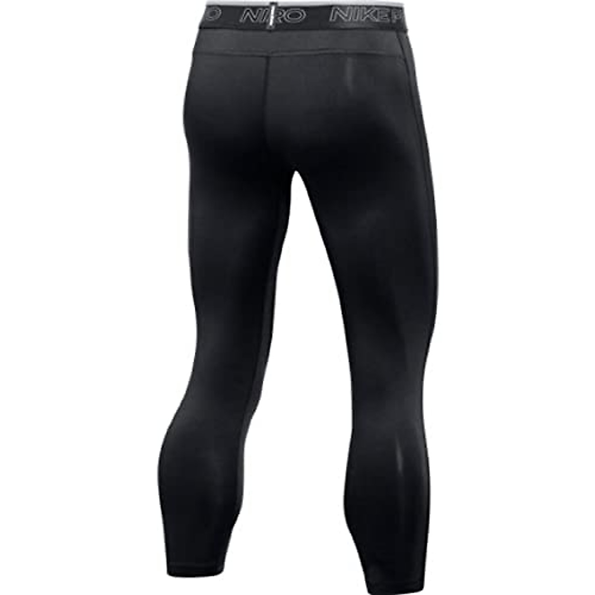 Nike Mens Pro 3/4 Length Training Tight (Black, Medium)