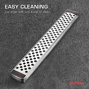 Global G-42/41, 16in Wall Magnetic Bar, Stainless Steel