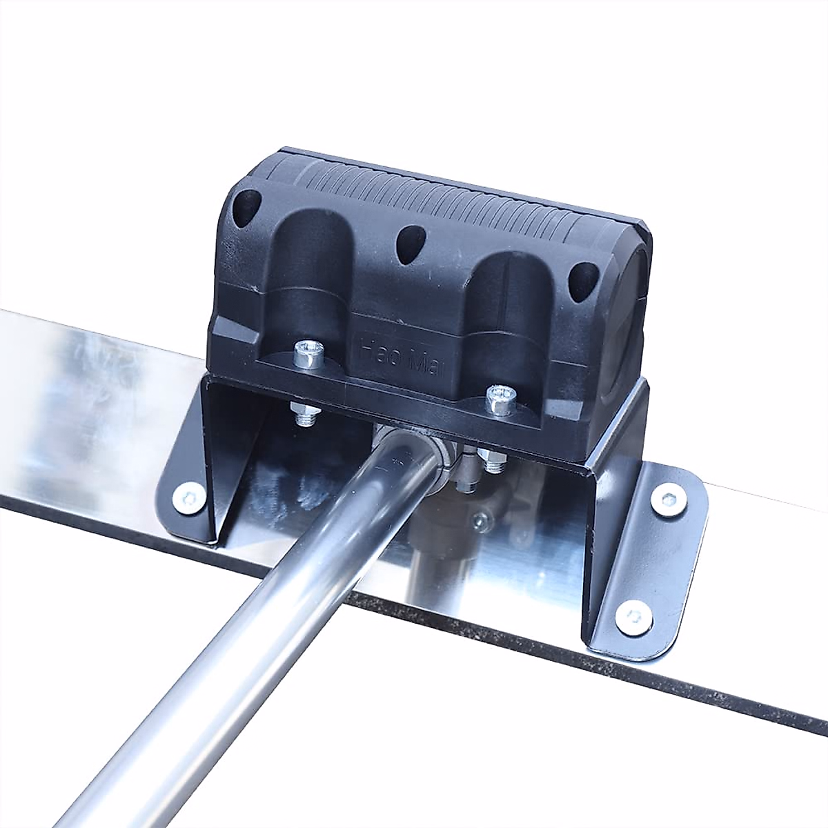 Electric Battery Powered Concrete Power Screed with 5 FT Stainless Steel Board 3000-6000RPM Speed, Efficient & Portable