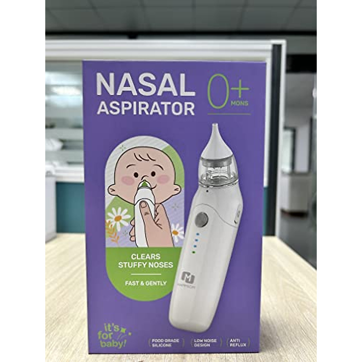 Electric Nasal Aspirator for Baby, 3 Different Nose Suction Nozzles, 3 Modes Nose Sucker for Baby, Deeply Nose Cleaner The Booger/Mucus/Snot, Babies Toddlers Newborn Essentials