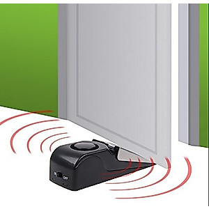 Upgraded Door Stop Alarm -Great for Traveling Security Door Stopper Doorstop Safety Tools for Home