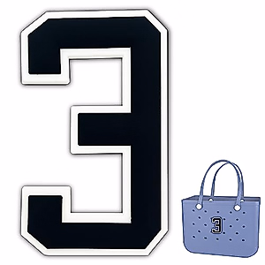 TOYORK Bag Charms for Bogg Bag Accessories Decorative Bogg Bag Charms Insert Number Charms for Beach Tote Bag Accessories