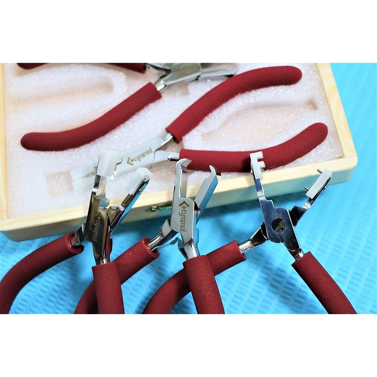 Quality Rimless Glasses Frame Silhousette Eyeglass Plier Set Optical Tool Kit-Optical PLIER