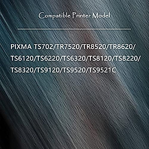 TG Imaging (3PGBK+BCYM Compatible Replacement for Canon PGI280 CLI281 Ink Cartridge PGI-280 CLI-281 XL XXL Used for Pixma TR8520 TR8500 TS9120 TS6320 TR7520 Printers (7-Pack)