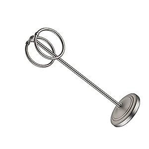 Cabilock 1pc Rings Silver Store Hand Rack Stand Bathroom Fingertip Movable Color Ring Holder Towel Floor-Standing Countertops Kitchen Desktop Accessory Decorative Towels Organizer Vanity