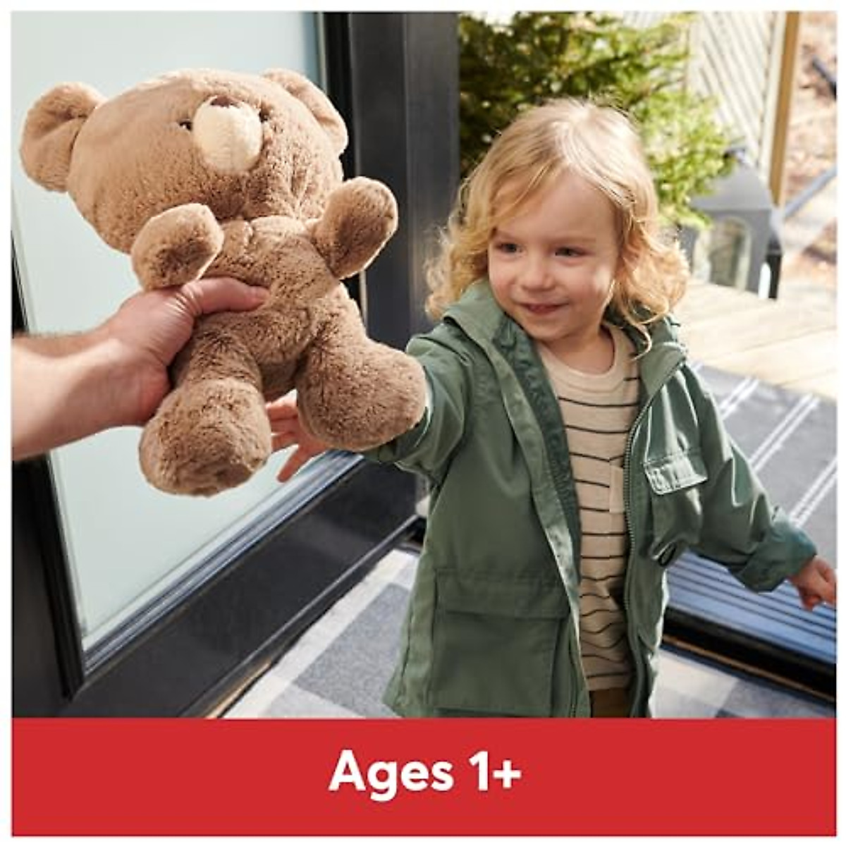 GUND Kai Teddy Bear, Premium Plush Toy Stuffed Animal for Ages 1 & Up, Vanilla/Cream, 12"