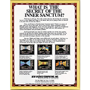Might and Magic, Book 1: Secret of the Inner Sanctum