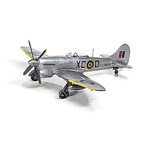 Airfix Model Airplane Kit Gift Set - A02110 Hawker Tempest Mk.V Post War, Plastic Plane Model Kits for Adults & Kids 14+, Skill Level 2, 1:72 Scale WW2 Military Aircraft Models for Beginners