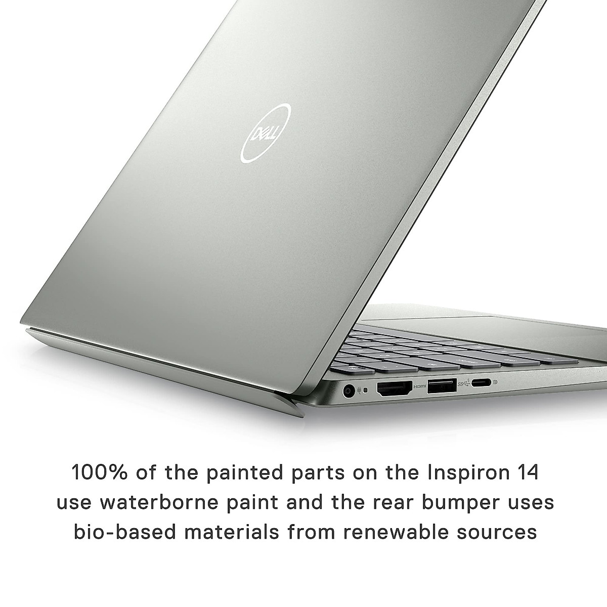 Dell 2023 Newest Inspiron 14 Laptop, 14" FHD(1920 x 1200) Display, AMD Ryzen 7 5825U Processor(8-core), 32GB RAM, 1TB SSD, AMD Radeon Graphics, Wi-Fi 6, Bluetooth, Window 11 Pro, Pebble Green