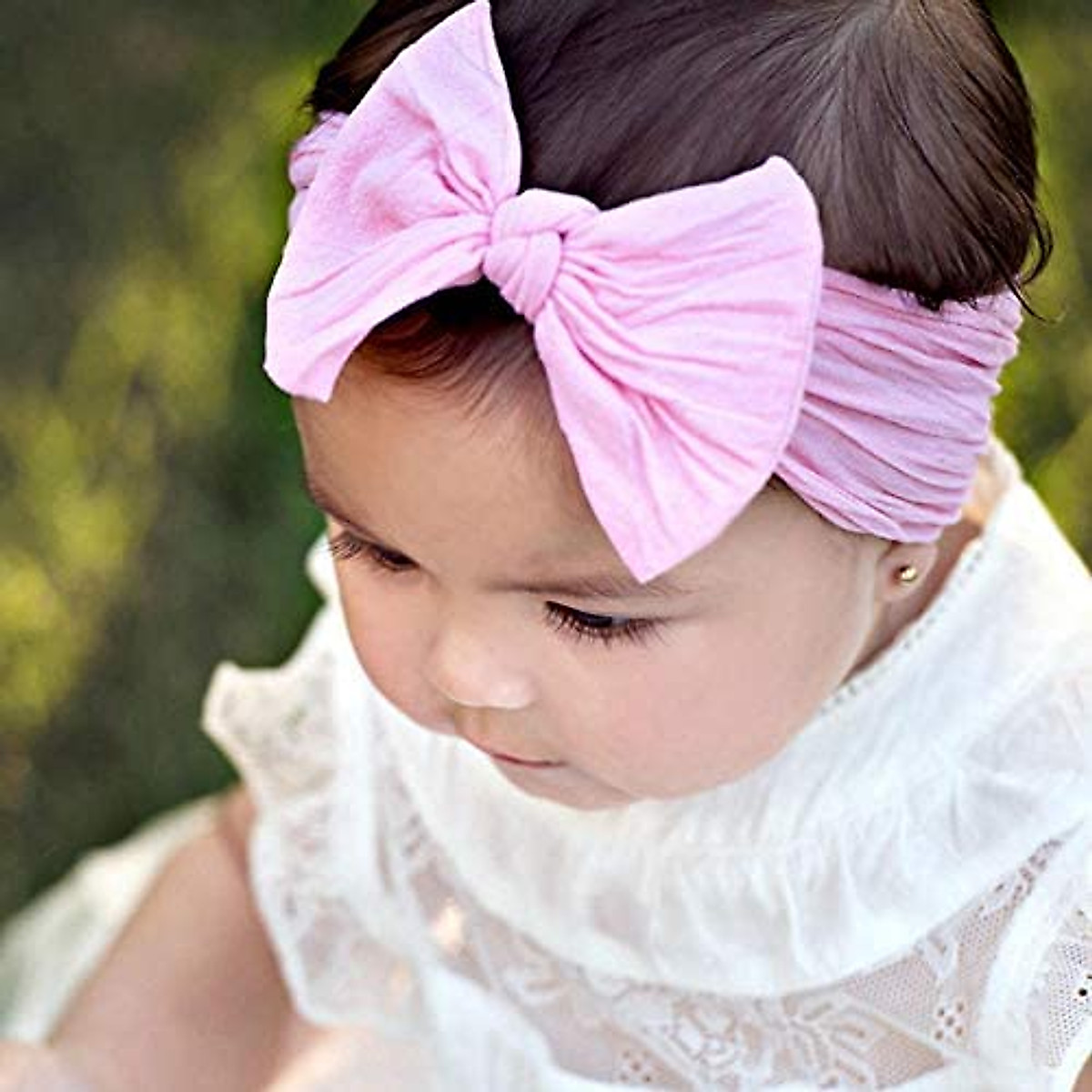 kangaroo 25 Colors Baby Bows Headbands For Baby Girls,Newborn Infant Toddler Hairbands and Child Hair Accessories