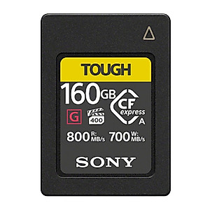 Sony Alpha FX3 Cinema Line Full-frame Camera (Body Only) Bundle with 160GB Memory Card (2-Pack), Rechargeable Battery Pack (2-Pack) and Hard Case with Customizable Foam (6 Items)