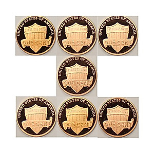 2010-2016 Proof Lincoln Shield Cent Run 7 Coin Set U.S.Mint