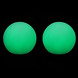 YARDWE LED Floating Pool Lights Ball: Floating Ball Lamp 2 Pcs Waterproof LED Glow Globe Swimming Pool Lights Lamp for Outdoor Lawn Garden Pond Backyard