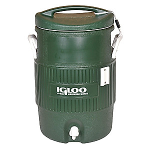 Igloo 400 Series 5 Gallon, One Size, Hunter Green, White, Hunter Green, White
