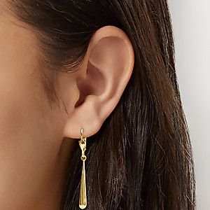 Canaria 10kt Yellow Gold Teardrop Earrings