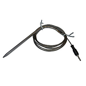 Burnt End Paper Replacement Temperature Probes for Wireless BBQ/Oven Thermometers - Cappec, iGrill, iGrill2, iGrill3, iGrill Mini, and Thermopro (Meat Probe x 2)