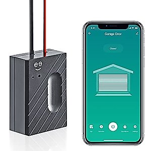 Geeni Smart Garage Door Opener, WiFi App Controlled Garage Opener, Compatible with Alexa and Google Home, No Remote Required