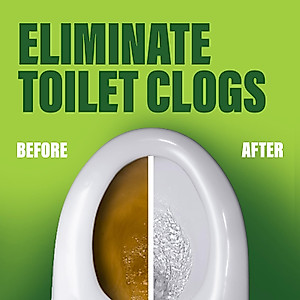 Green Gobbler POWDER PLUNGER Toilet Bowl Clog Remover - 2 Pack Net WT 16.5 oz