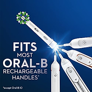 Oral-B CrossAction Electric Toothbrush Replacement Brush Heads Refill, 4ct (Packaging may vary)