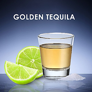 Pillercules Shot Glasses Set of 4, Glass Shot Glasses, 1.5 oz Clear Shot Glasses, 100% Clean 100% Wipe