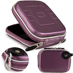 Compact Camera Case Bag Pouch Purse, Protective Hard EVA Travel Carrying Case for Canon PowerShot SX720 HS, SX620 HS, ELPH 190 is, ELPH 170 is, ELPH 360 HS and More