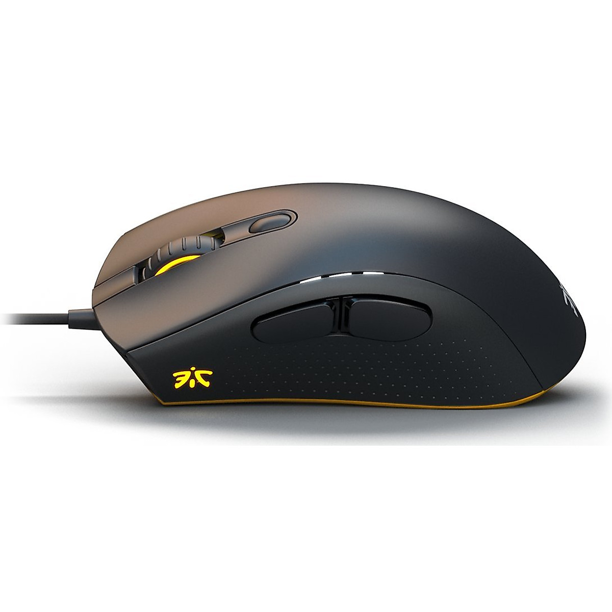 Fnatic Clutch 2 Pro Gaming Esports Mouse (Pixart Optical Sensor with 12,000 CPI, 6 Buttons, Mechanical Mouse Switches, Multi-Color RGB Backlit, Right Handed) – Black