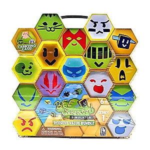 Bee Swarm Simulator – Bee Hive Value Bundle (5 Action Figures & 5 Collectibles, Series 1)