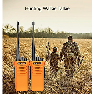 Retevis RT29 Walkie-Talkies Long Range for Adults, Strong Penetration Two Way Radios with 3200mAh Rechargeable, Professional 2 Way Radios Long Range for Hunting(3 Pack)