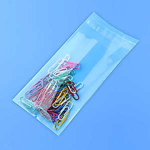 iMailer - 200 Count - 3" x 5" Self Sealing Cellophane Bags- Clear Small Cello Bags for Bakery, Treats, Party Favors, Photo, Jewelry