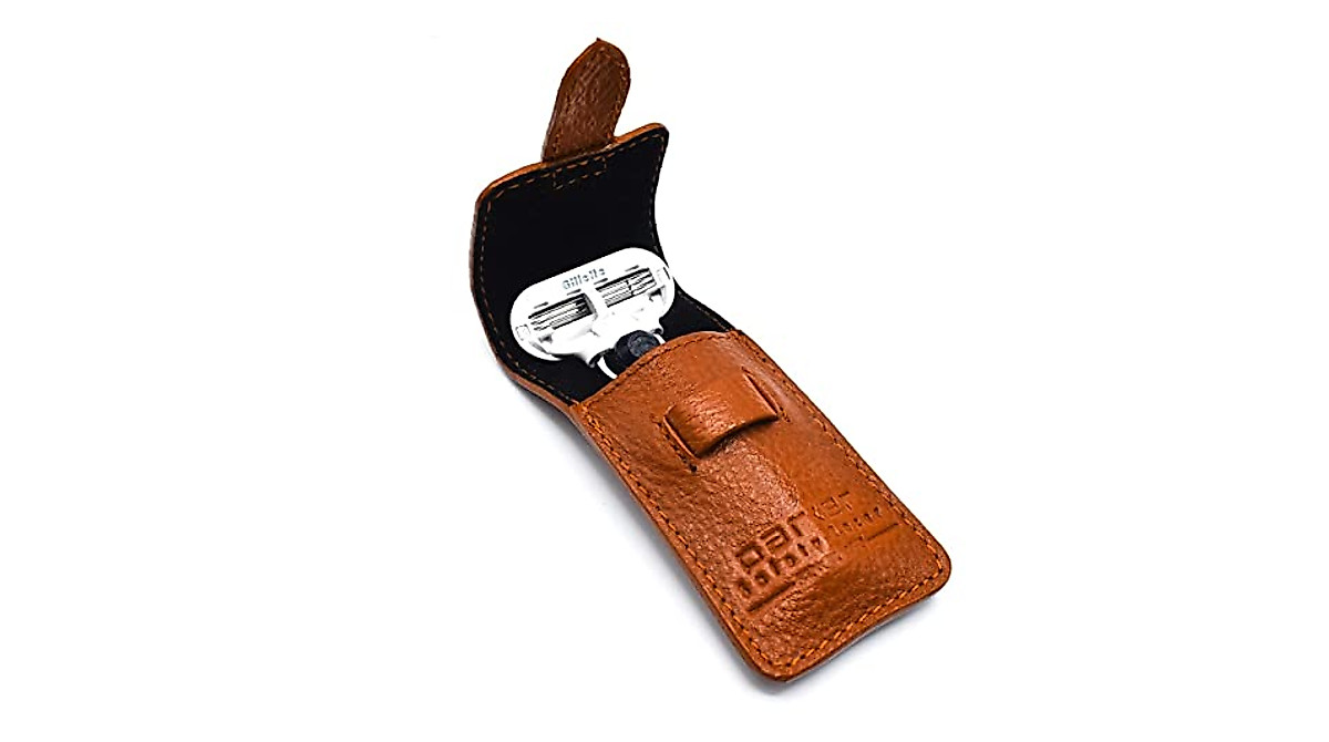Travel Razor for Women - Gillette Venus Compatible & Leather Case