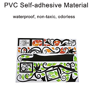 Pinenjoy Large Family Tree Wall Sticker Photo Frame Wall Decal 63x80inch Removable Self-Adhesive Vinyl Wall Clings for Living Room Bedroom Decoration