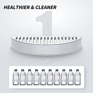 uahpet 6 Pack Replacement Filters & 12 Pack Replacement Filter Sponges for 67oz/2L Automatic Pet Fountain Cat Water Fountain Cat Water Dispenser