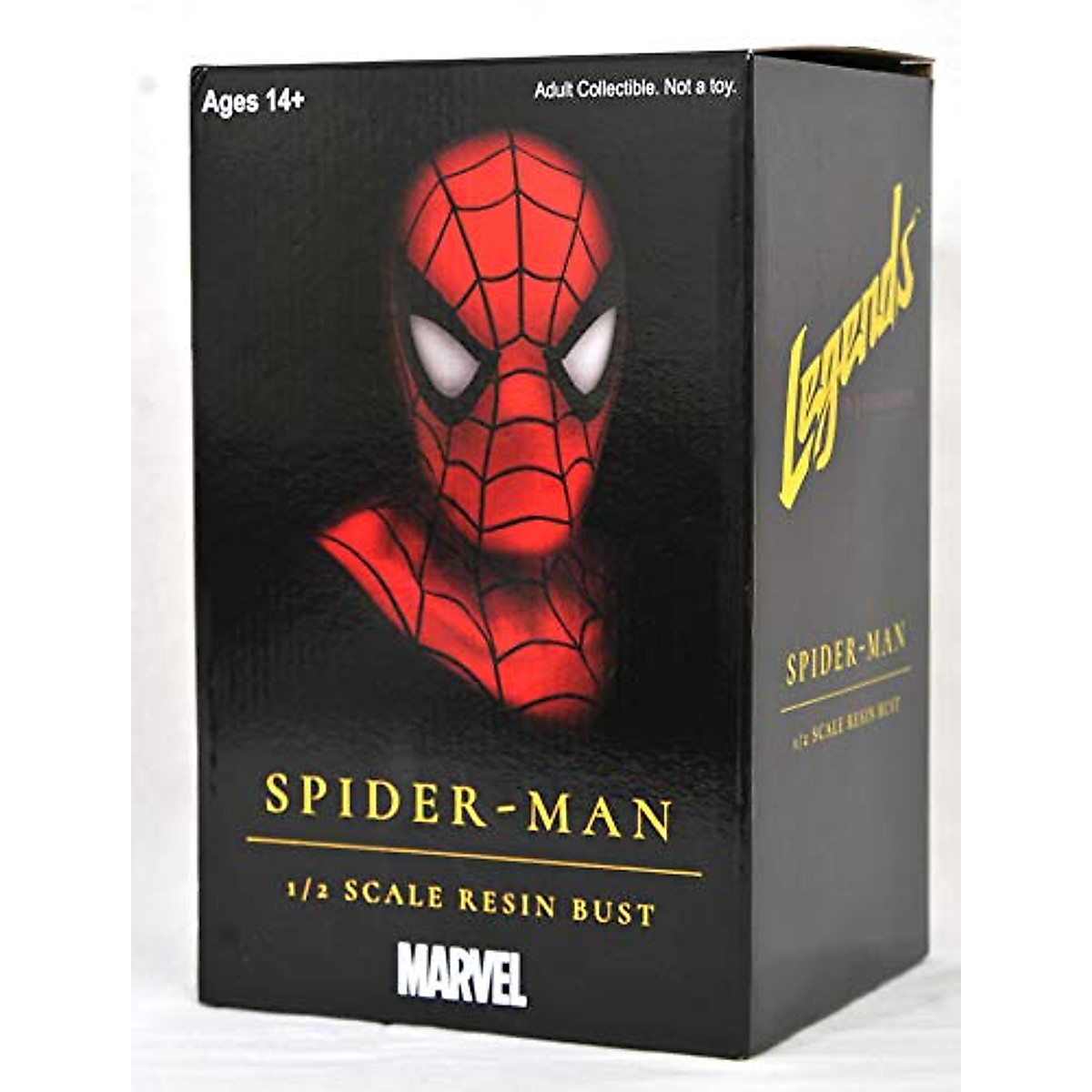 Legends in 3-Dimensions: Marvel Spider-Man 1: 2 Scale Bust, Multicolor, 10 inches