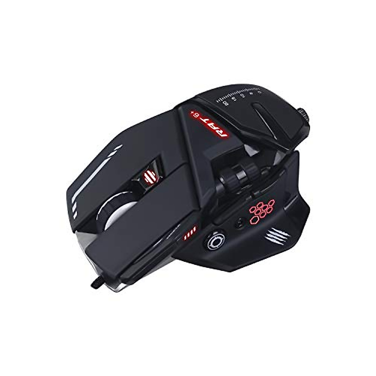 Mad Catz The Authentic R.A.T. 6+ Optical Gaming Mouse, Black