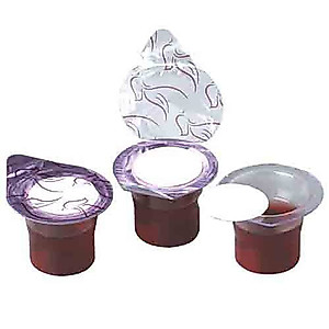 Kingdom Prefilled Communion Cup with Wafers(100 ct-red juice) Sealed in a Single-Serving Container with 1-Year Shelf Life, Perfect for Holy Eucharist Celebration in Hospitals, Summer Camps, and more!