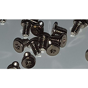 12x Replacement Silver T5 M2x3mm Torx Base Screws for Zenbook asus UX510 Small Laptop Screw