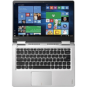 2017 Newest Premium Built Lenovo Yoga 710 High Performance 14" Full HD 1920x1080 2-in-1 Touchscreen Laptop PC Intel I5-7200U Processor 8GB DDR4 RAM 256GB SSD 802.11AC Wifi HDMI Bluetooth Webcam-Silver
